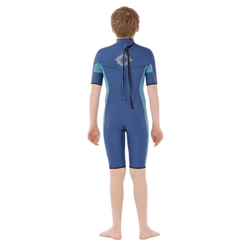 Rip Curl | Boys Dawn Patrol 2mm Back Zip Short Sleeve Spring Suit Wets